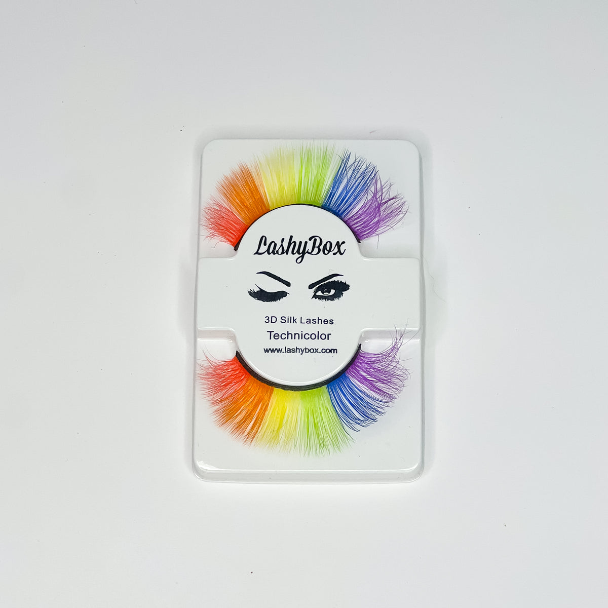 Lashybox - Technicolor Rainbow Lashes | LashyBox